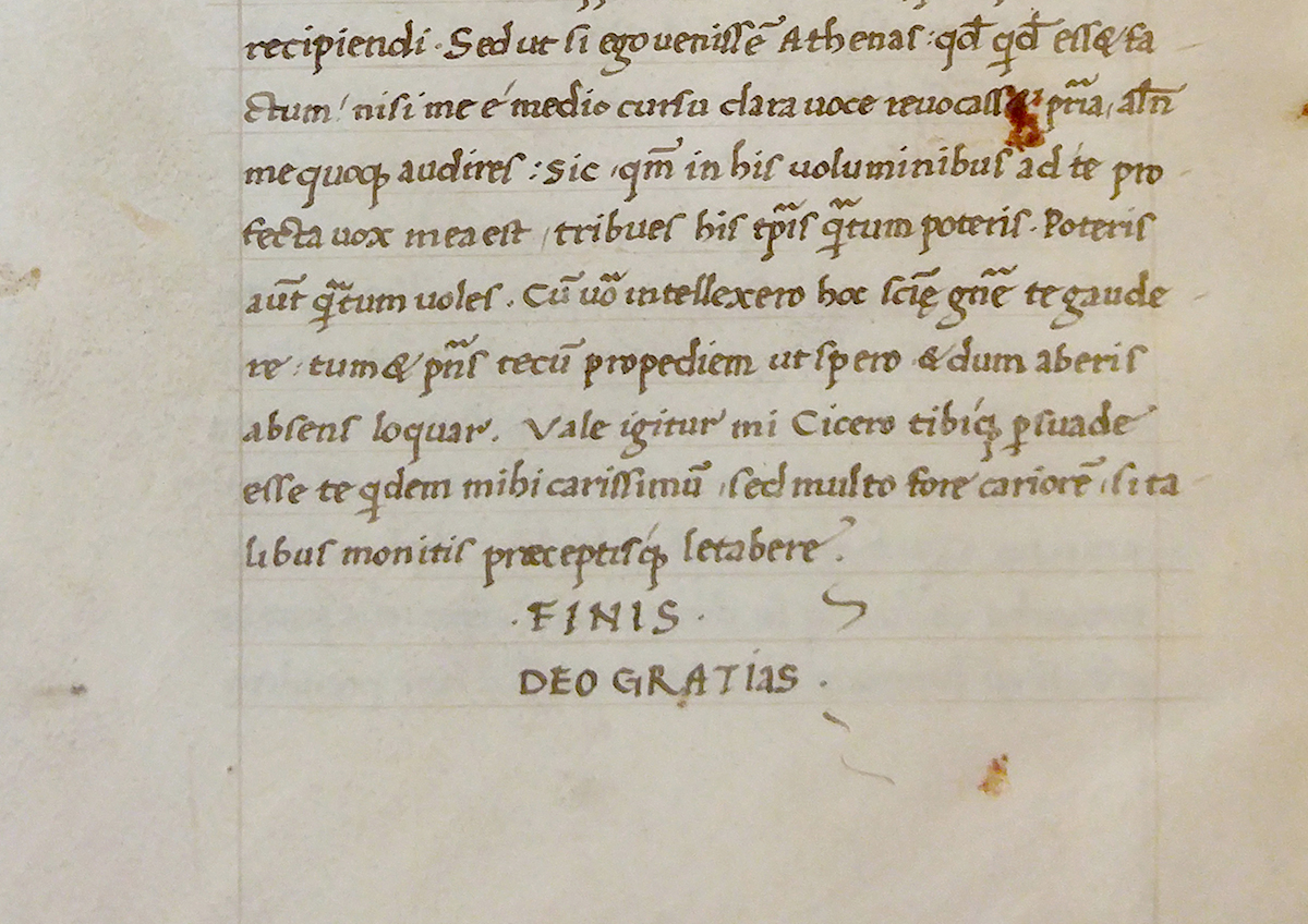 Les colophons – Atelier enluminure Marie-Eve